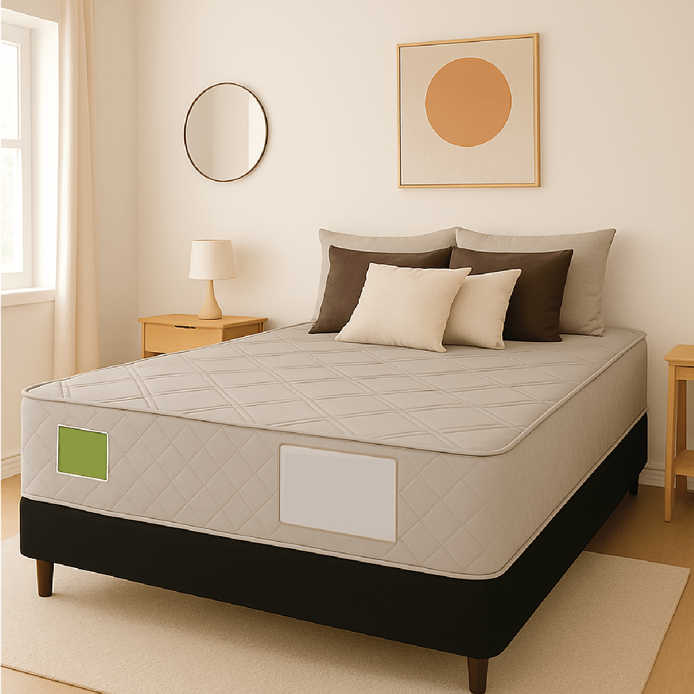 Colchon 2 Plazas Espuma Alta Densidad 150kg Altura 24cm Sonopromax ...