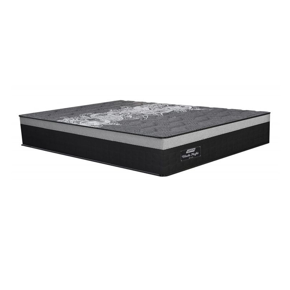 Colchon Sommier Queen Size Espuma Y Resortes Euro Top Alta Densidad ...