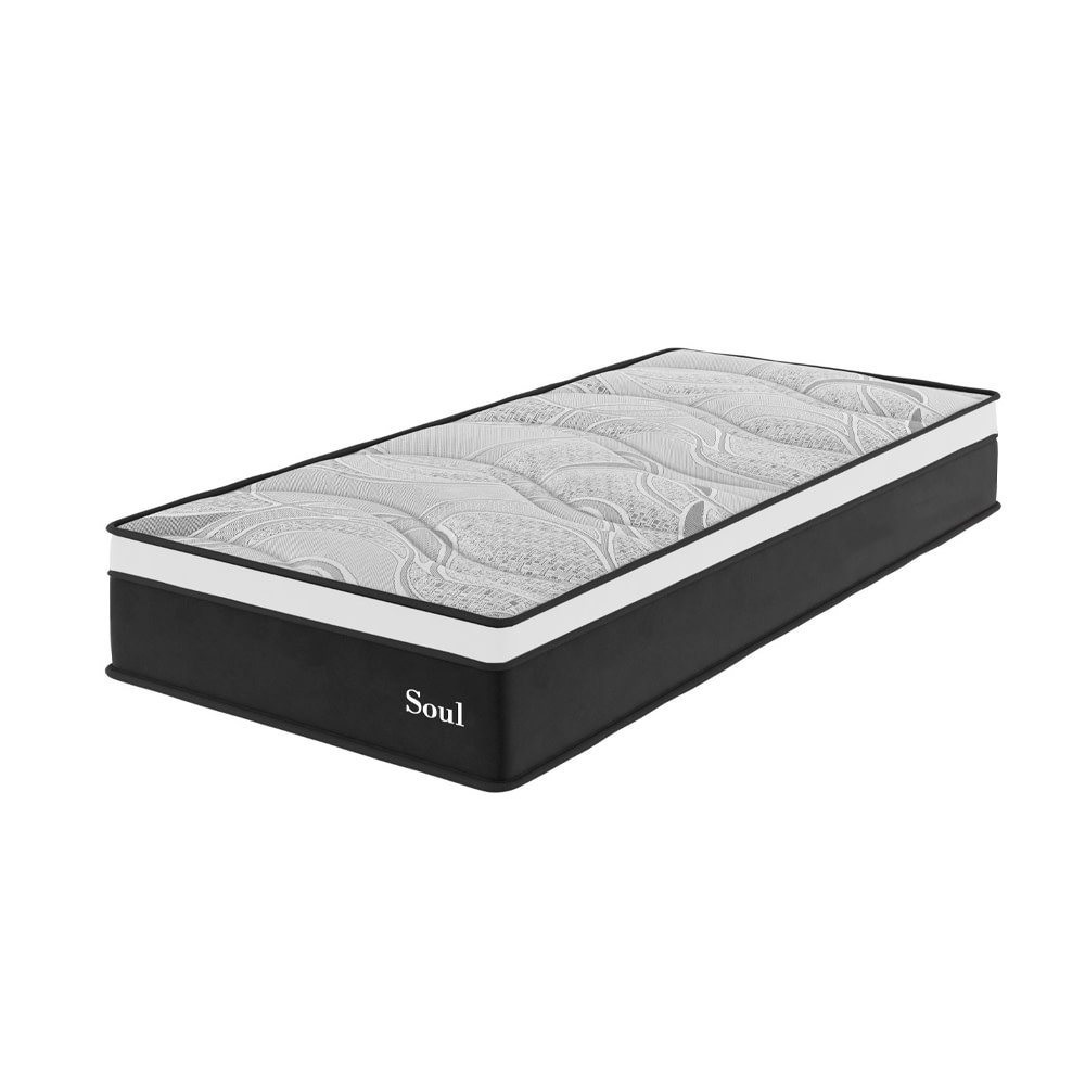 Colchon 1 Plaza Espuma De Alta Densidad Extra Firme - Muebles Express