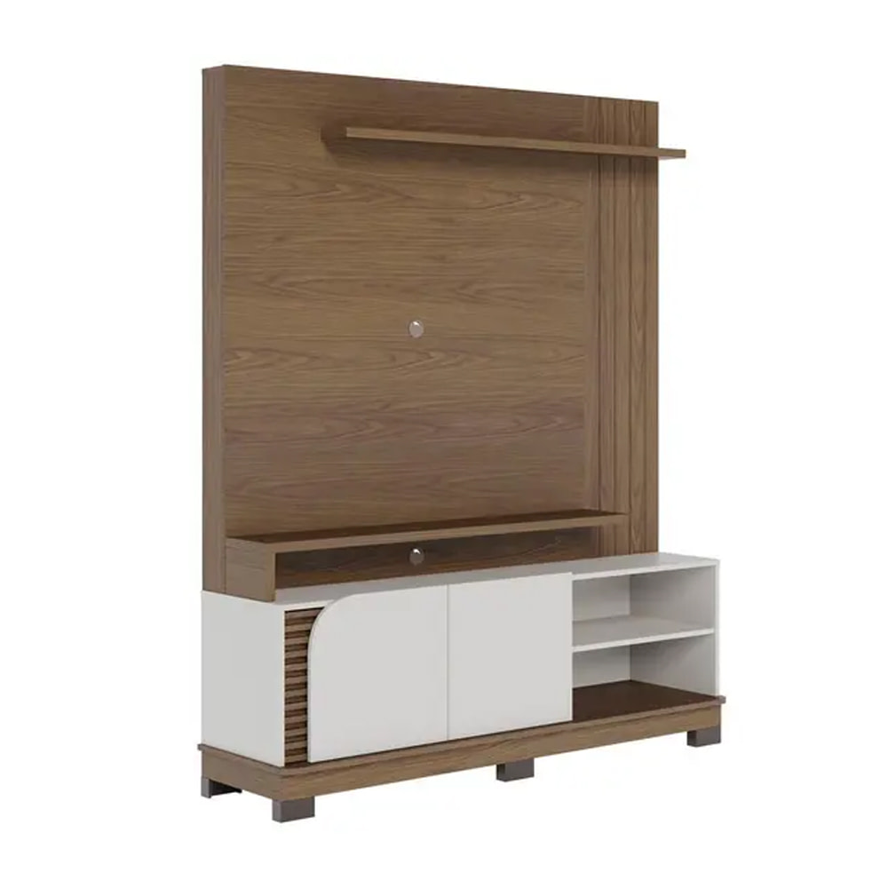 Modular Rack Panel 2 Puertas Con Estantes Hasta 50 Pulgadas - Muebles ...