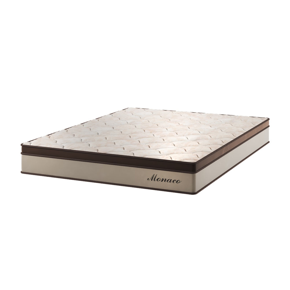 Colchon Sommier 2 Plazas Espuma Y Resortes Densidad 26 - Muebles Express
