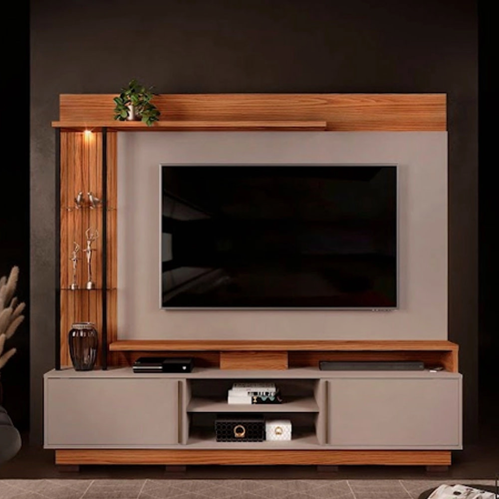Rack Tv Modular Con Luz Living Martino - Muebles Express
