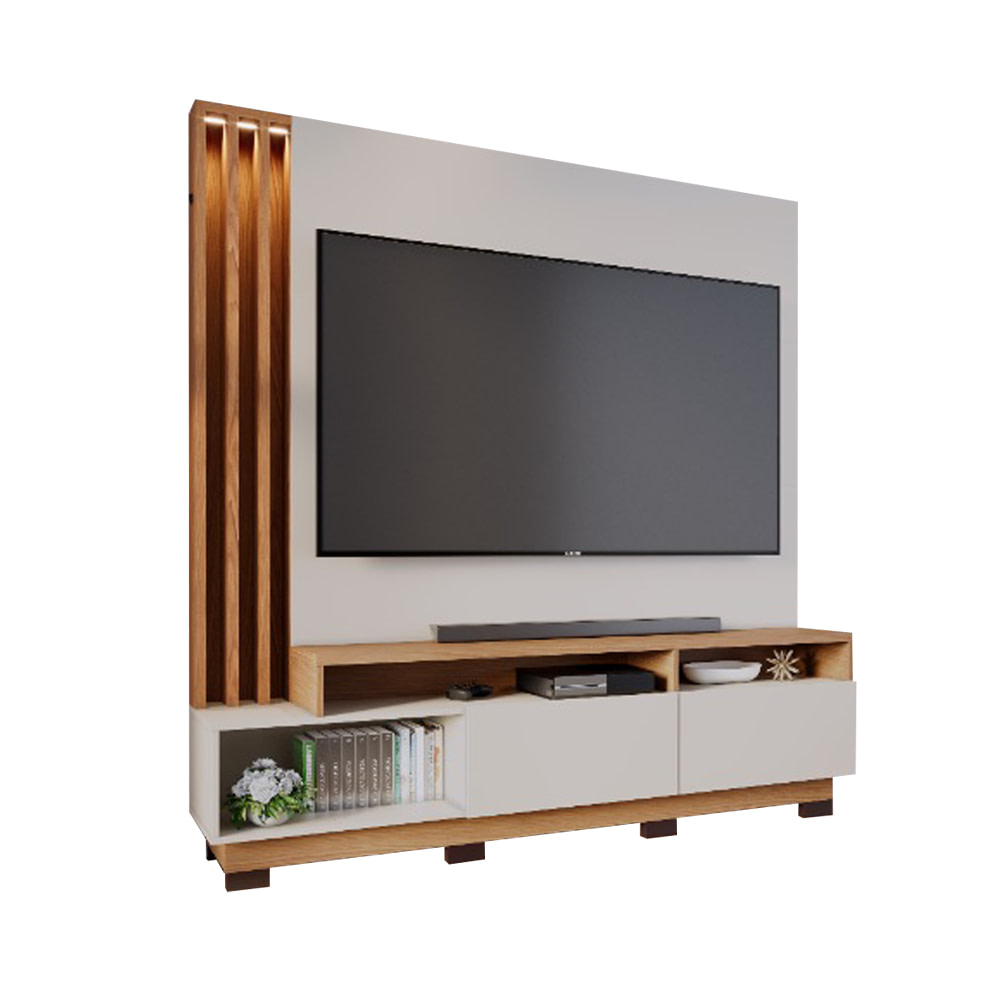 Rack Tv Panel Led Lcd Mueble Living Comedor Humaita - Muebles Express