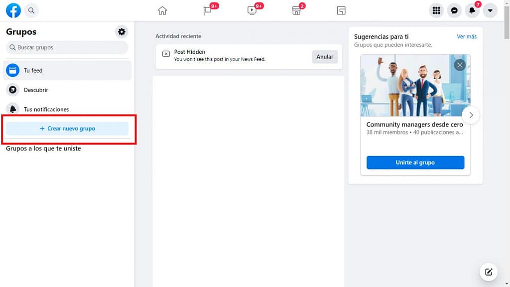 Cómo Crear Grupos de Facebook en Pocos Pasos 🥇 Medio Digital