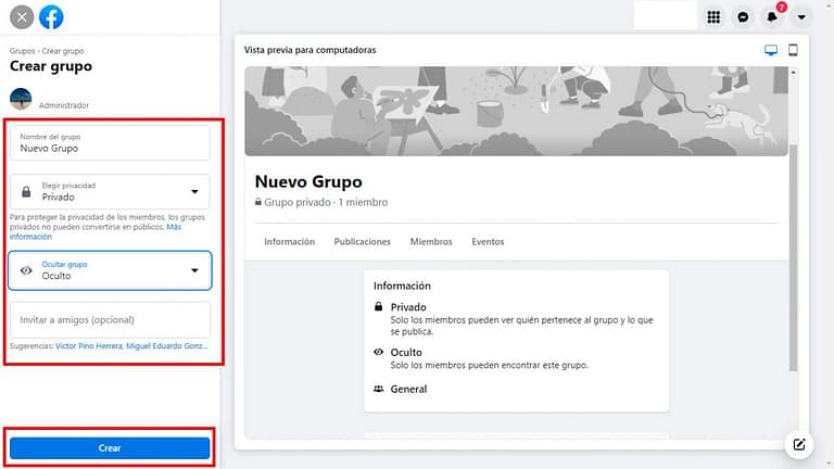 Cómo Crear Grupos de Facebook en Pocos Pasos 🥇 Medio Digital