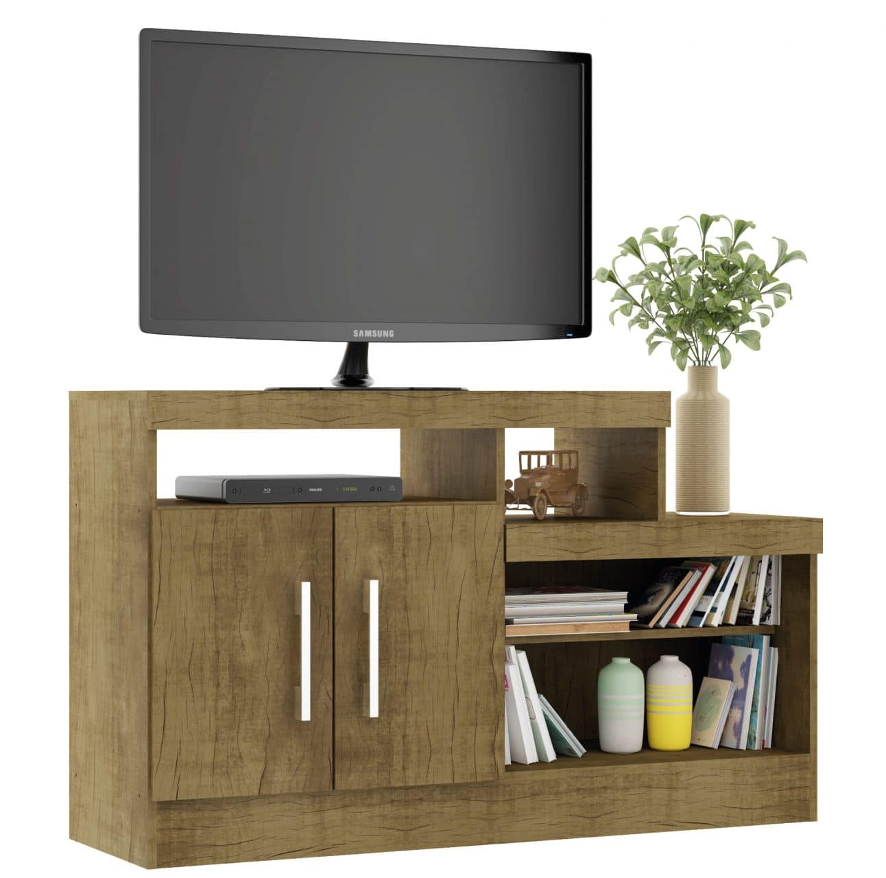 Rack Tv Modular Led Lcd Muebles Living Demolicion Veneza 615 - Muebles ...