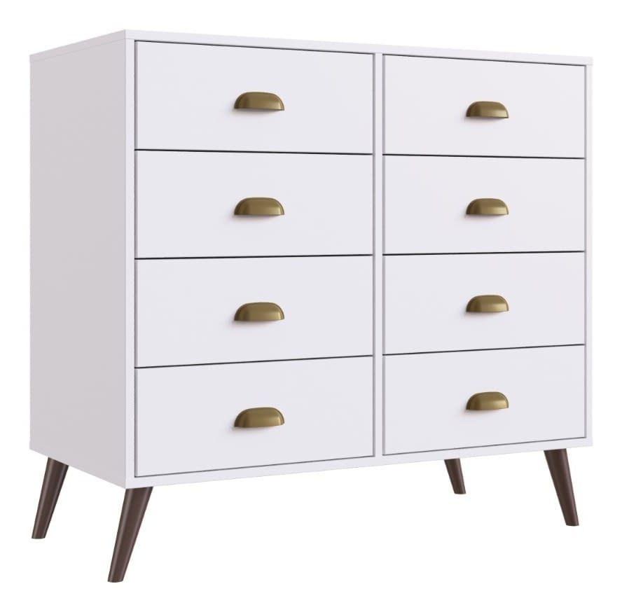 Comodas Cajoneras 8 Cajones Living Dormitorio Compacta - Muebles Express